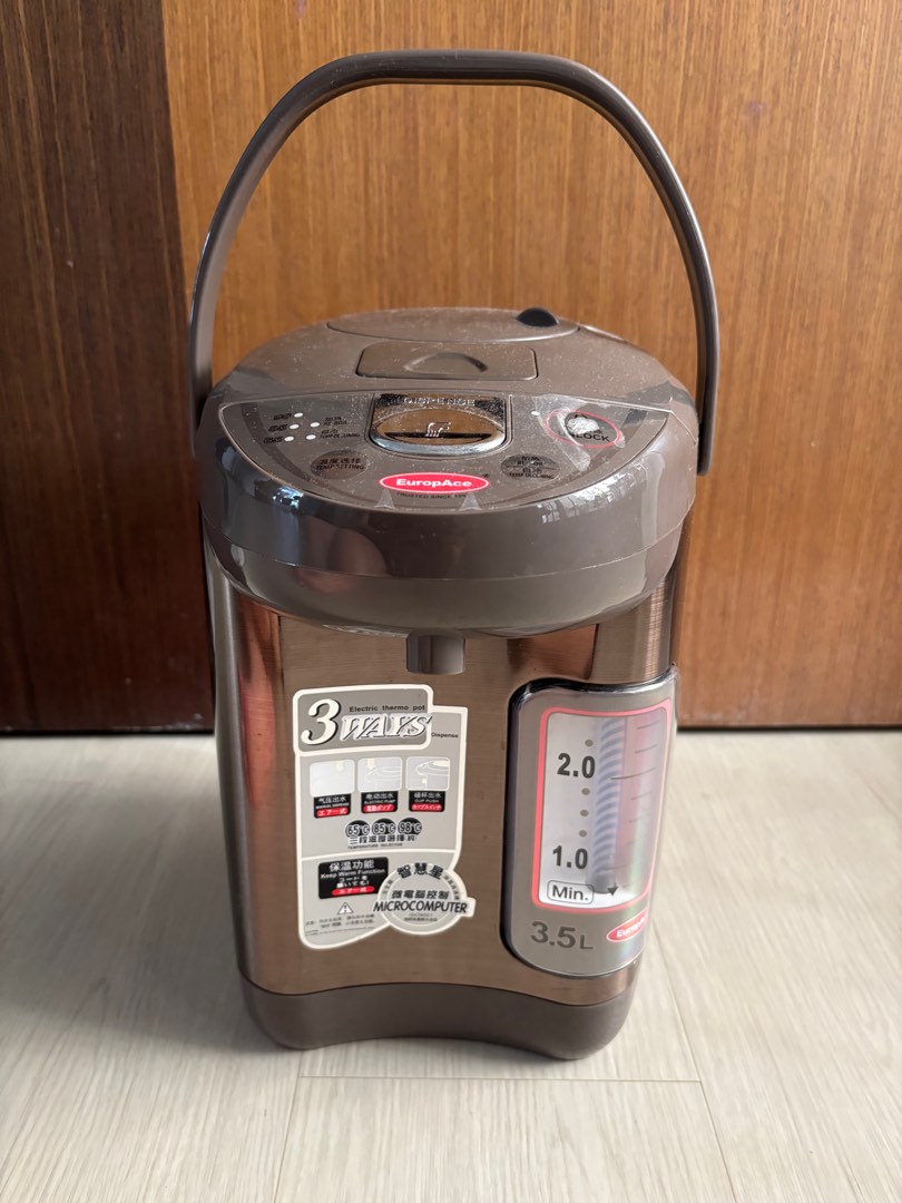 EuropAce 3.5L Thermal Pot, TV & Home Appliances, Kitchen Appliances ...