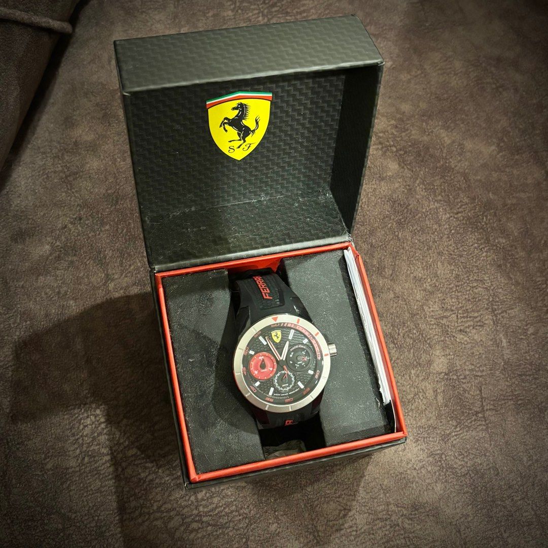 Ferrari Race Day Watch, Men's Fashion, Watches & Accessories, Watches ...