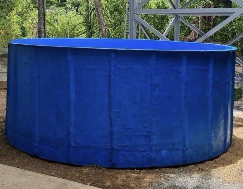 Fiberglass Circular Tank for raising Koi and Fish, Commercial ...