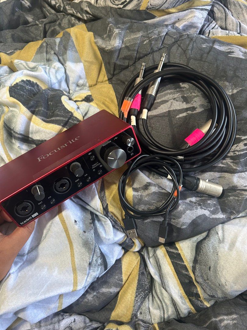 Focusrite Scarlett 2i2 Audio Interface, Audio, Other Audio Equipment on Carousell