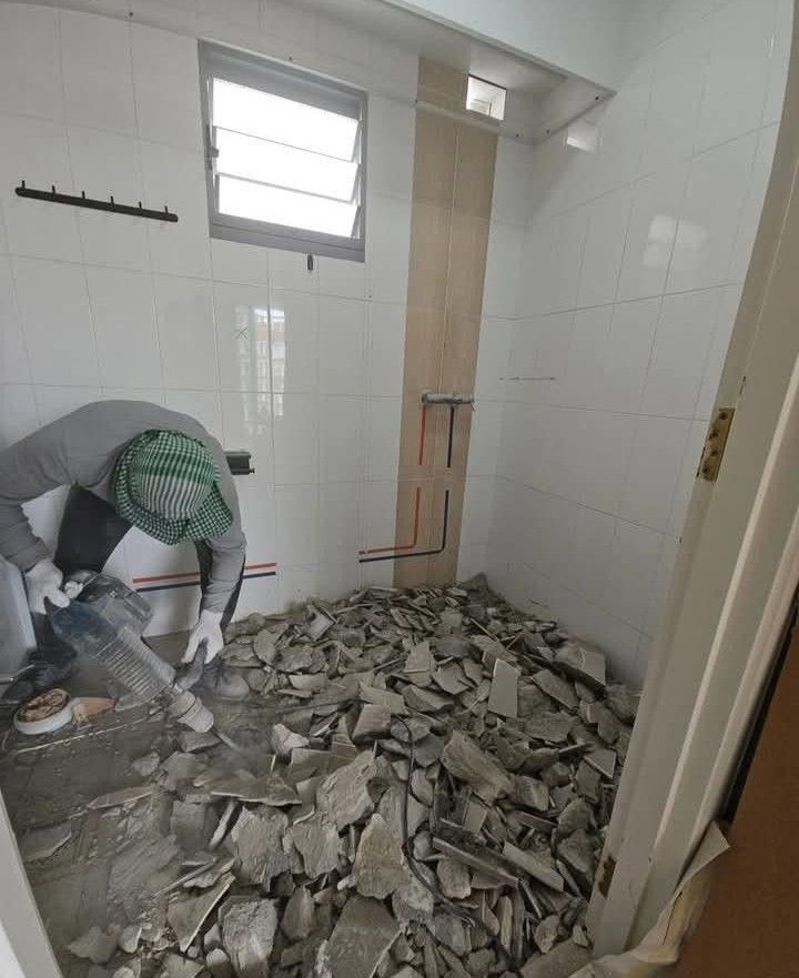 Hacking, Disposal, Tiling, and Reinstatement Package, flooring services ...