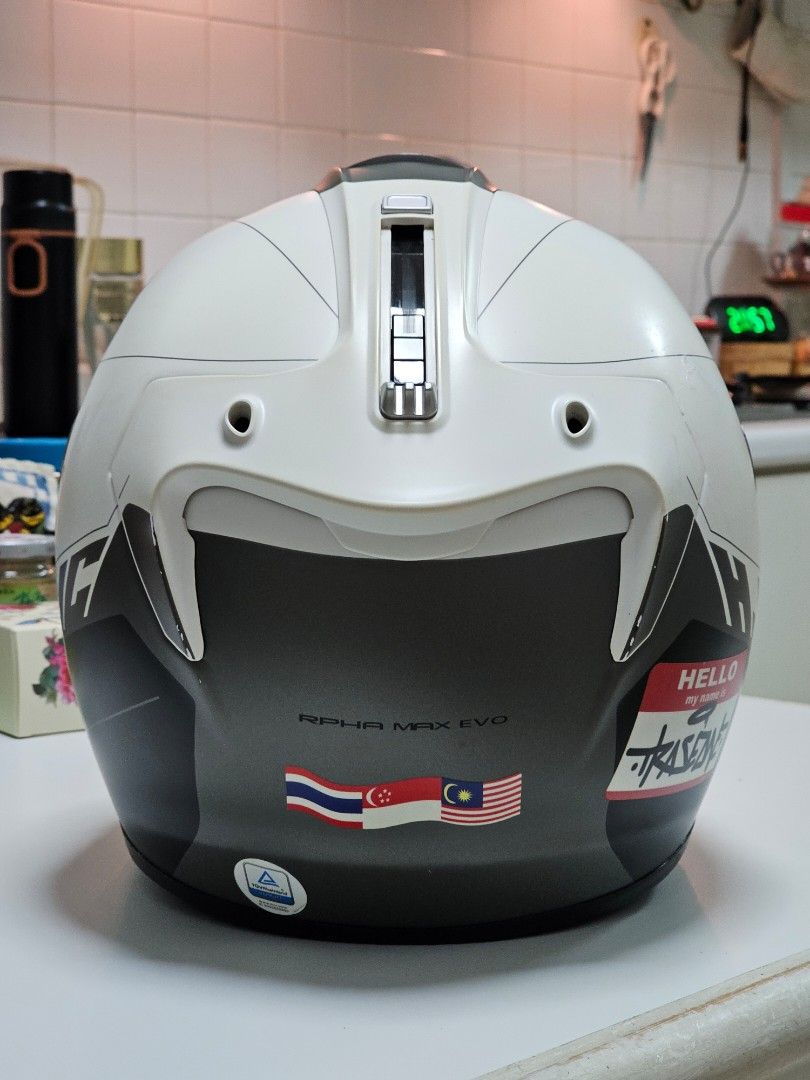 HJC rpha max EVO Zoomwalt, Motorcycles, Motorcycle Apparel on Carousell