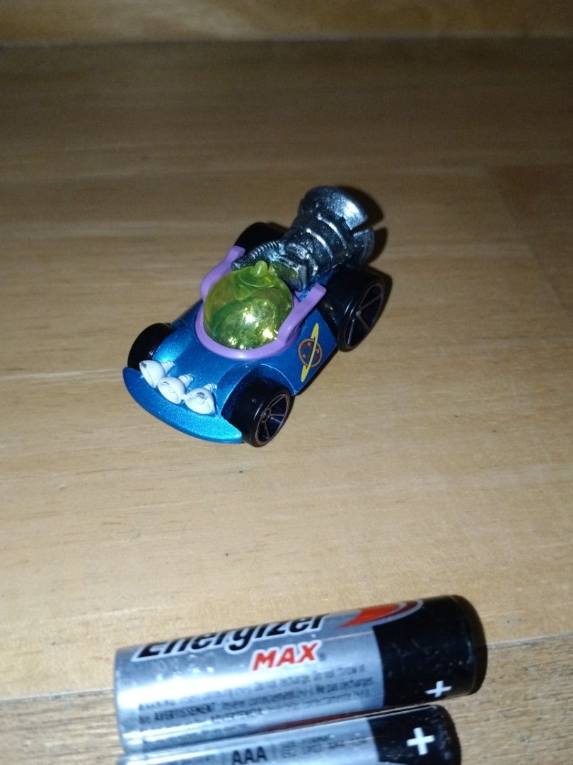 Hot Wheels Disney Pixar Toy Story Alien Character Car. The car is based ...