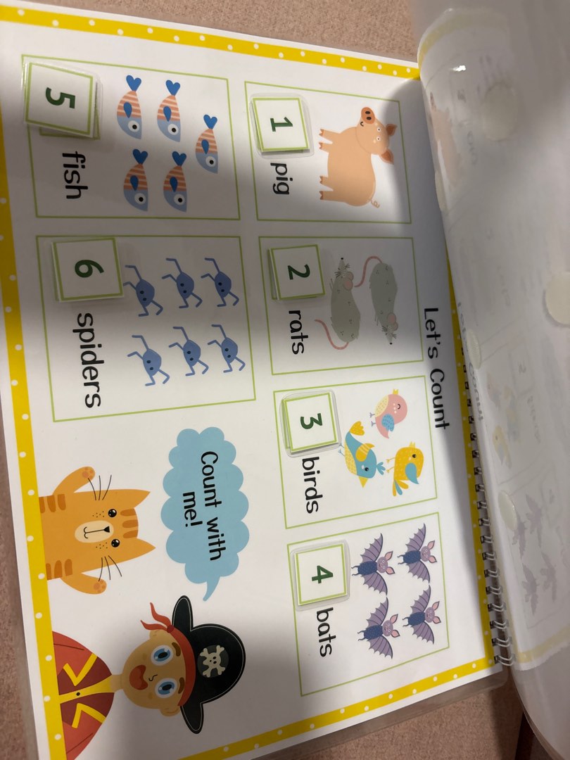 I know my number busy book for toddler, Hobbies & Toys, Toys & Games on ...