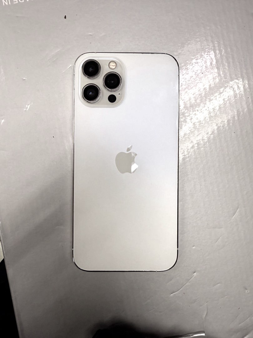 Iphone 12 Pro Max White White 128GB, Mobile Phones & Gadgets, Mobile ...