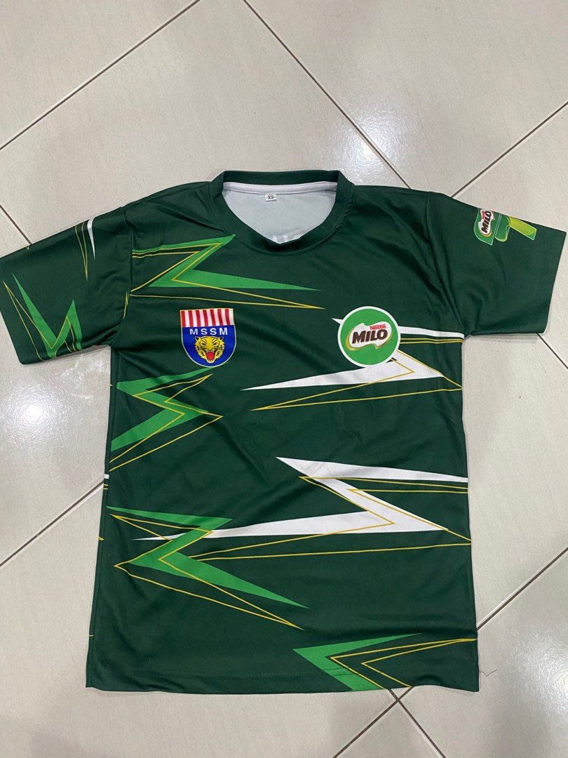 Jersey Milo MSSM MSSM milo jersi MSSM milo 2025, Men's Fashion ...