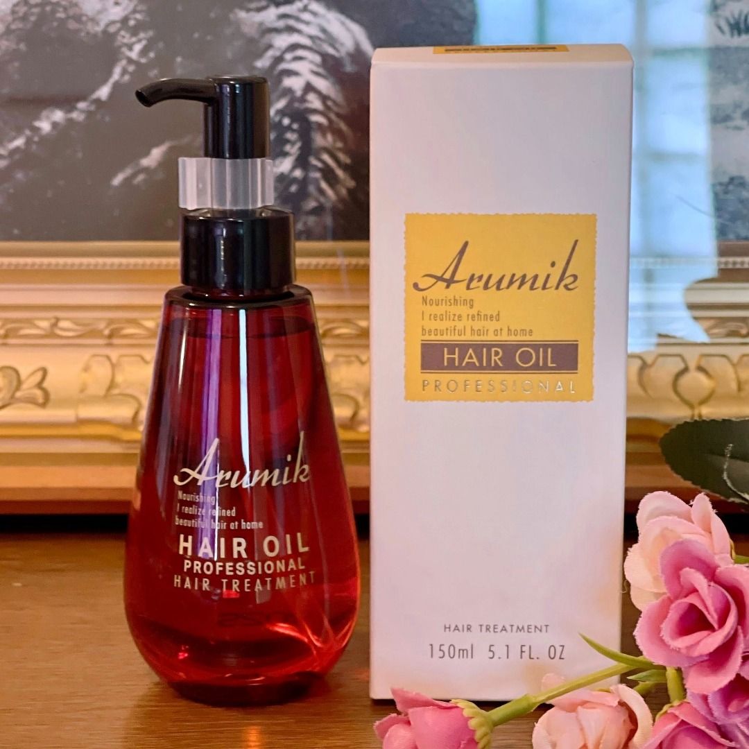 Made in Japan ARUMIK Nourishing Oil Professional Hair Treatment Leave-in Type – Beautiful Hair ...