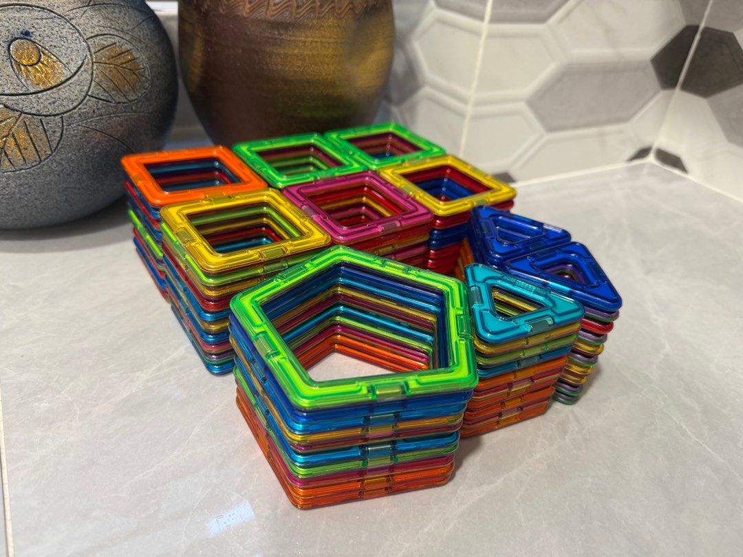 Magformer Magnetic Tiles, Hobbies & Toys, Toys & Games on Carousell