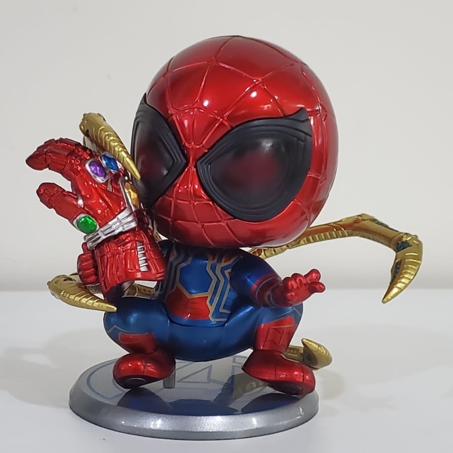 Marvel 鋼鐵蜘蛛俠瞬殺模式版復仇者聯盟4 終局之戰 (眼睛發光功能) amsckp Marvel Iron Spider Instant ...