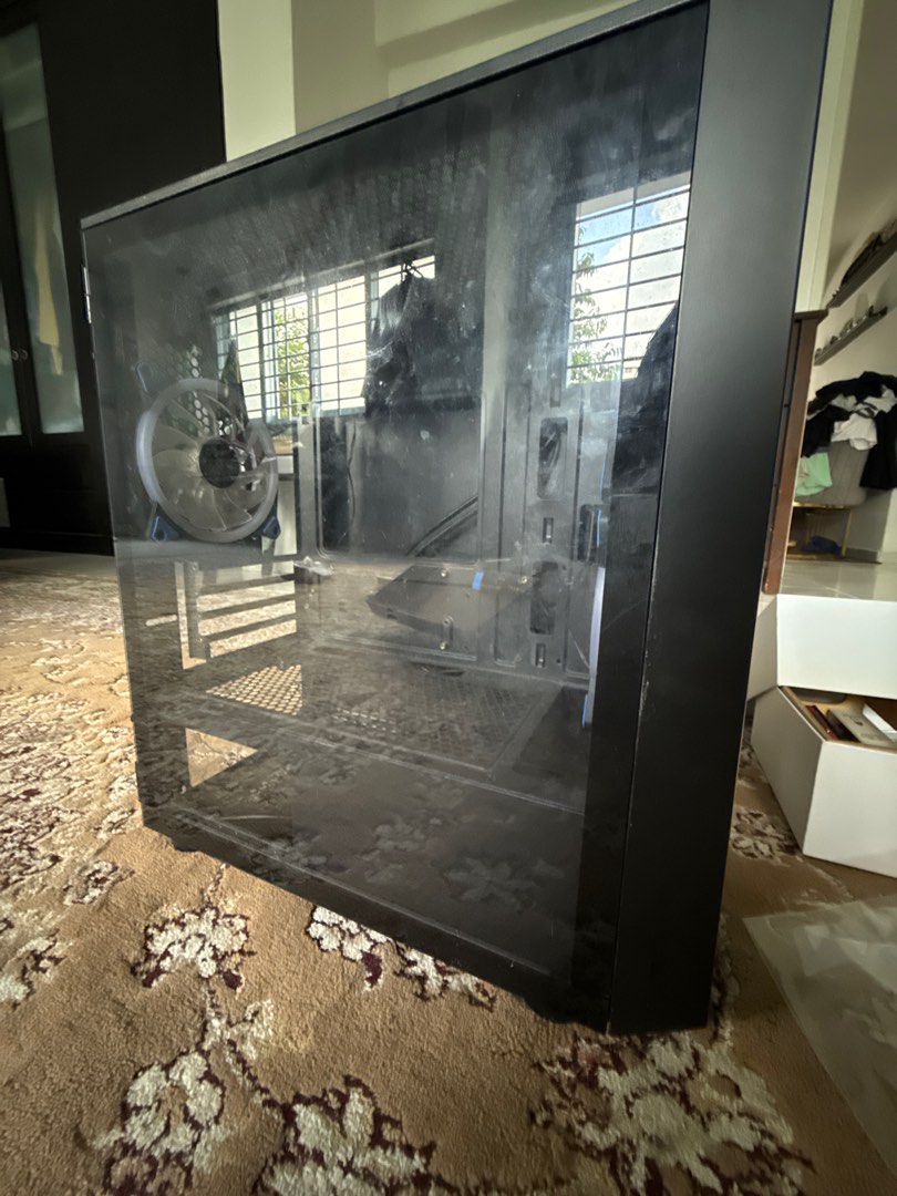 MATX PC Case with 3 Armageddon ARGB fans, Computers & Tech, Desktops on ...