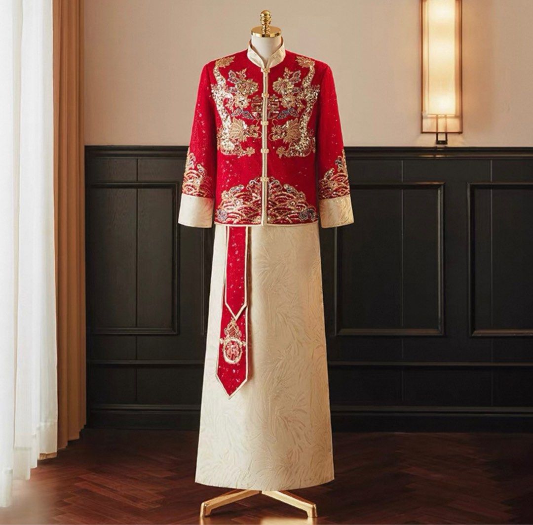 Men traditional kua, Men's Fashion, Tops & Sets, Sets & Coordinates on ...