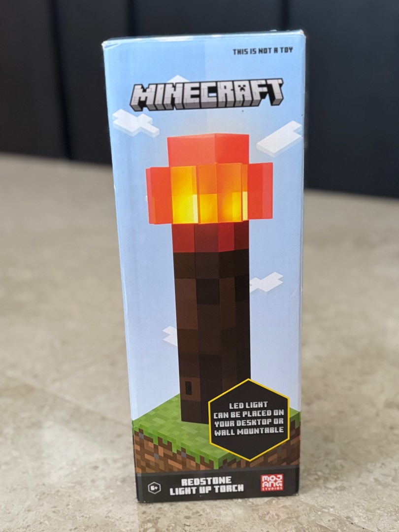 [birthday present for pre-school kids] Minecraft Redstone Light Up ...