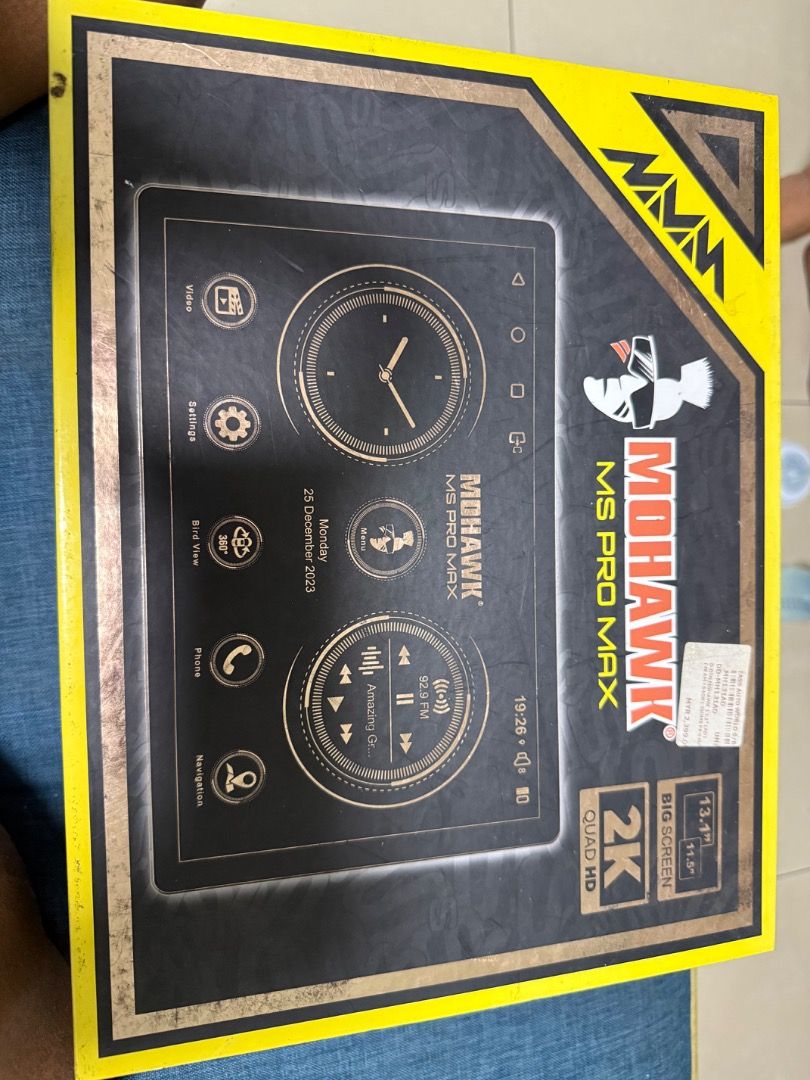 Mohawk MS Pro Max 2K Quad HD Android Player, Auto Accessories on Carousell