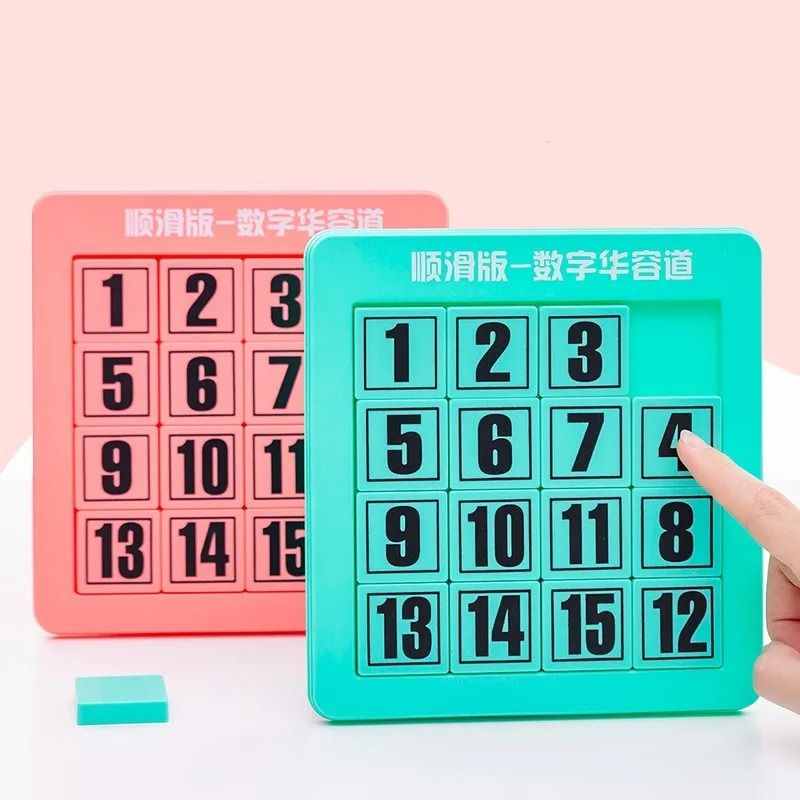 Montessori 6x6 Number Sliding Jigsaw Puzzle Kids Math Toy Board Game ...