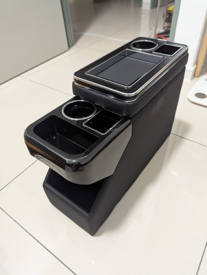 MPV Center Console Storage Box Armrest Arm Rest for Serena Alphard ...