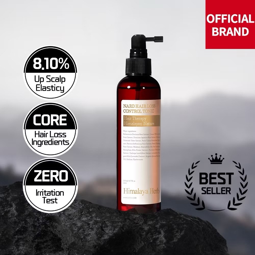 NARD Hair Loss Control Tonic 200ml - Anti Hair Loss, Cooling Scalp ...