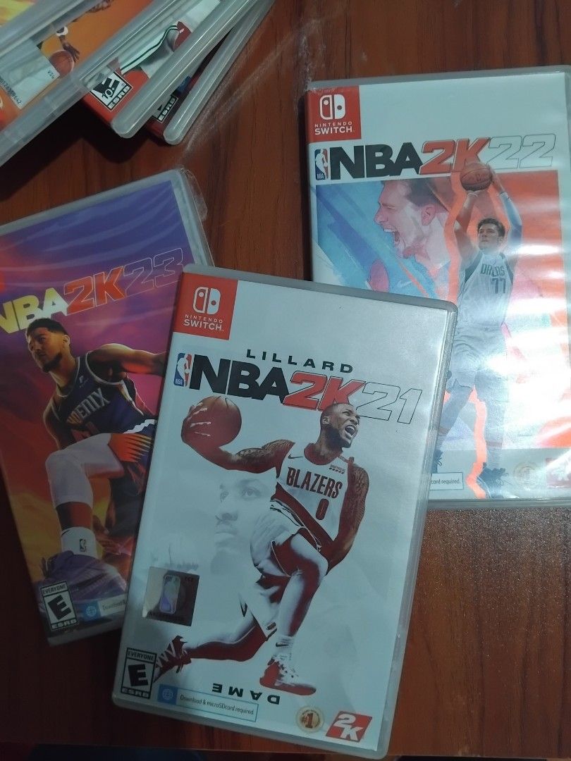 Nintendo switch NBA 2k bundle 5800 all set Only, Video Gaming, Video ...
