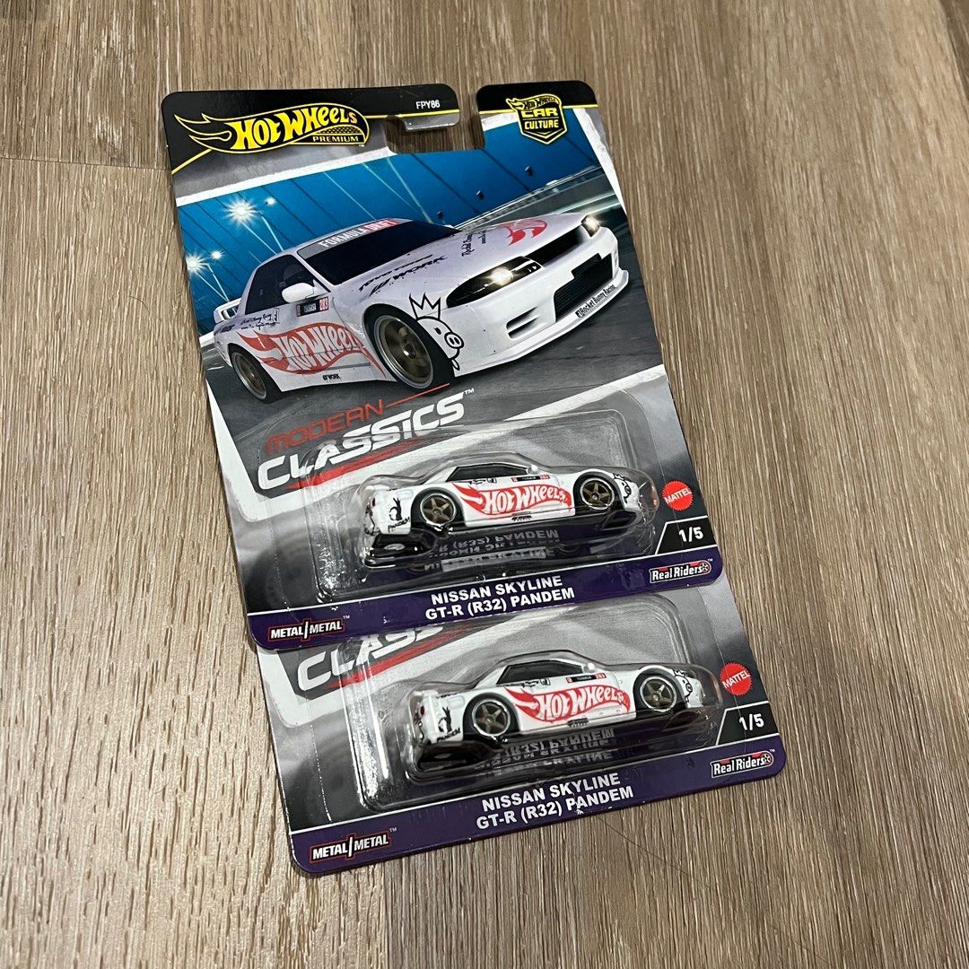 Nissan Skyline GT-R R32 Pandem White - Modern Classics - HotWheels Hot ...