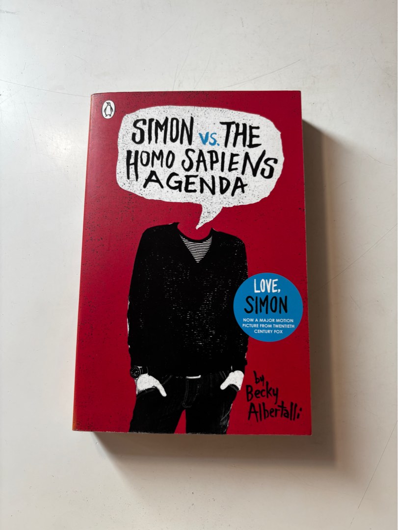 Novel buku import Simon vs The Homo Sapiens Agenda / Love, Simon, Buku ...