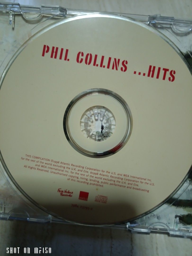 Phil Collins Hits CD Original Album, Hobbies & Toys, Music & Media, CDs ...