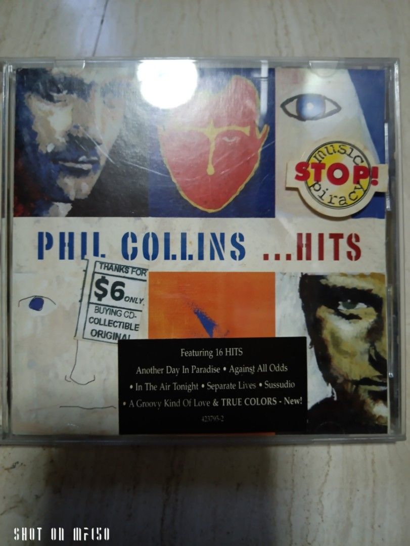 Phil Collins Hits CD Original Album, Hobbies & Toys, Music & Media, CDs ...