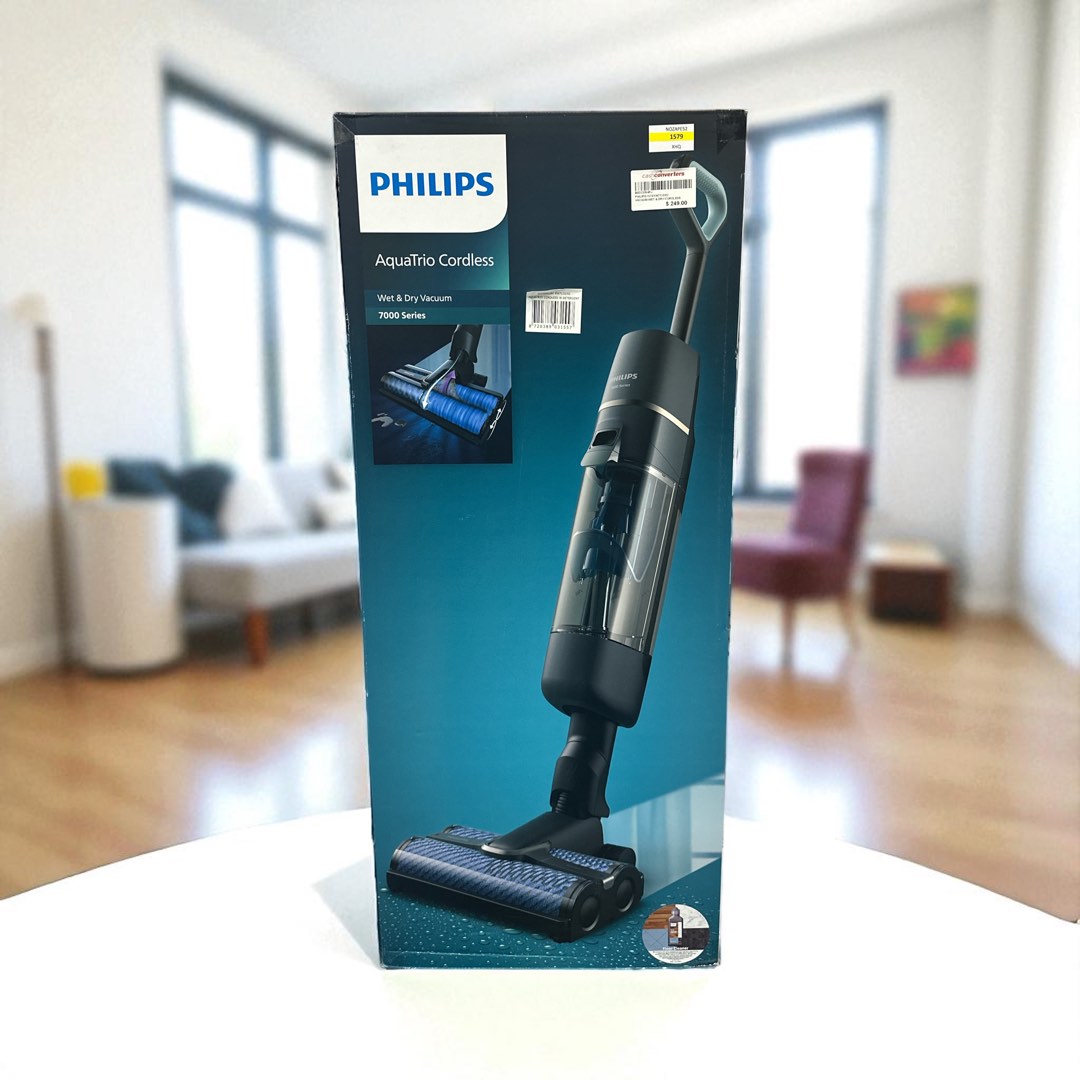 Philips 7000 Series XW7110/02 - Cordless Wet & Dry Vacuum, Auto Clean ...