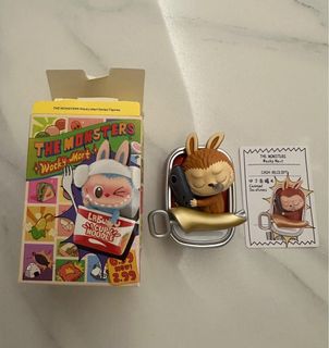Popmart Labubu Wacky Mart Canned Sardine, Hobbies & Toys, Toys & Games ...