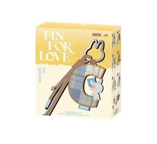 Popmart The Monsters Pin for Love Series Vinyl Plush Pendant Blind Box ...