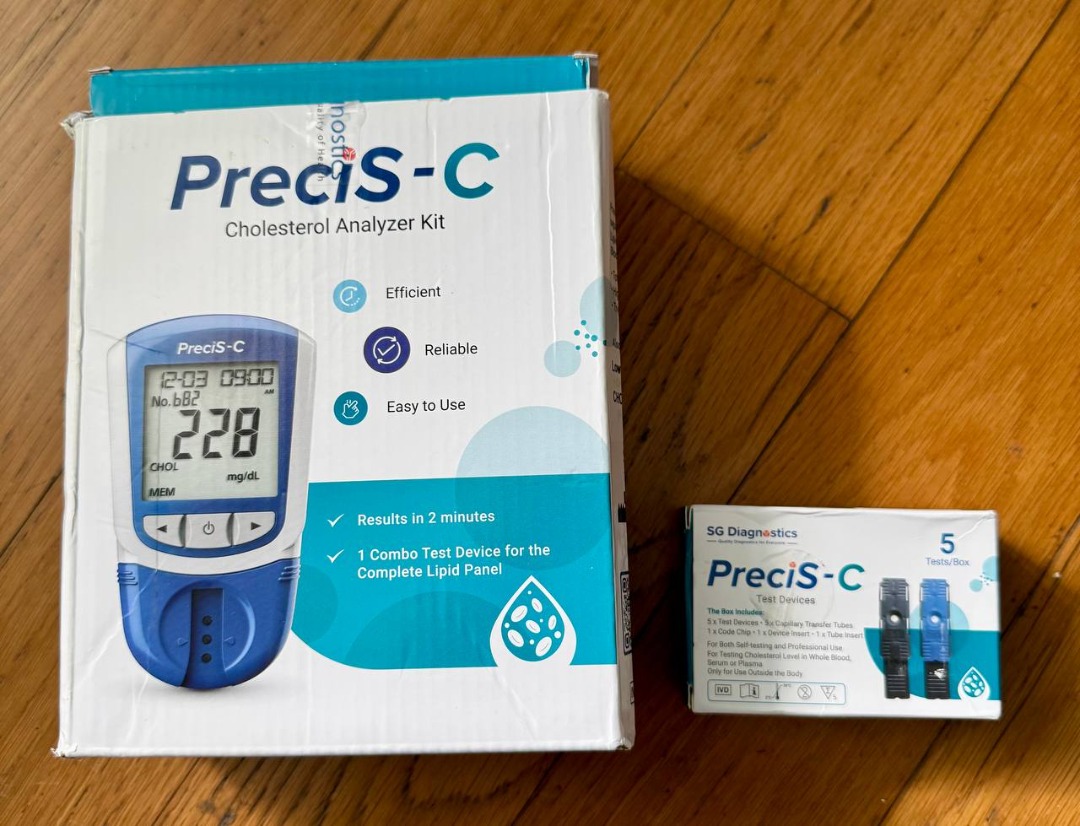 PreciS-C Cholesterol Analyzer Kit – Precision Made Simple, Health ...