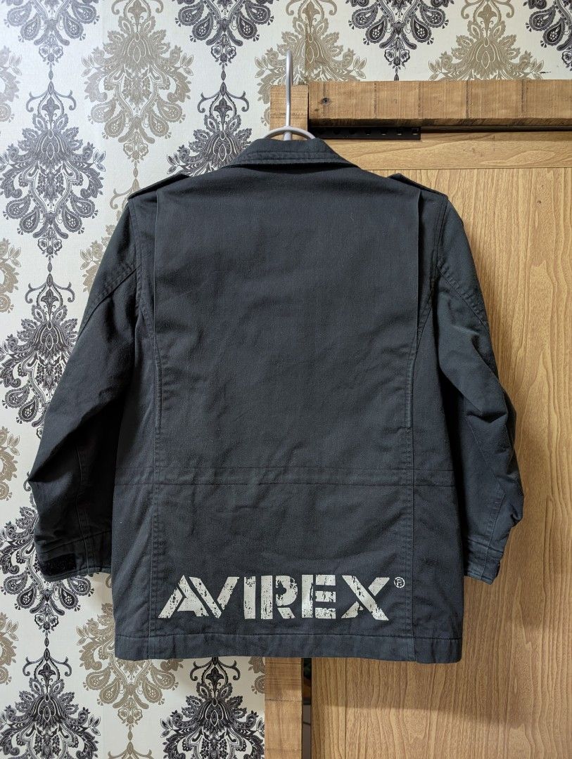Size S Pit 18 Labuh 23 Vintage Avirex M65 Field Jacket Military Army ...
