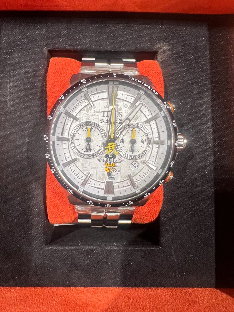 (Urgent Sale) Solvil et Titus Mickey Mouse Limited Edition Chronograph ...