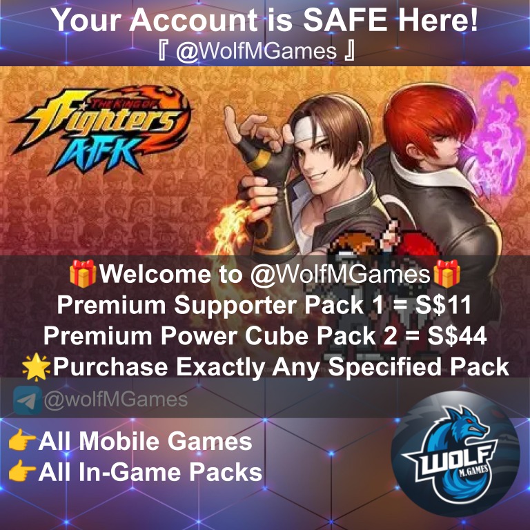 THE KING OF FIGHTERS AFK Top Up [LEGAL] | INSTANT | All Mobile Games ...