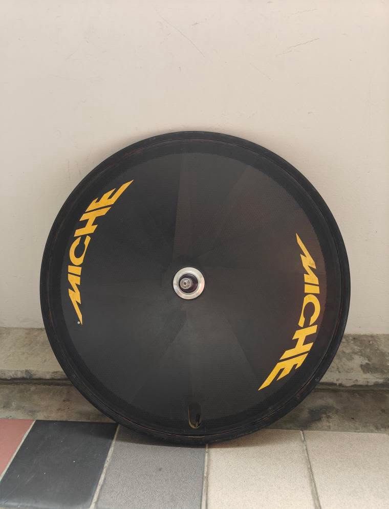 Corima X Miche Supertype carbon wheelset disc wheel for track / fixie ...