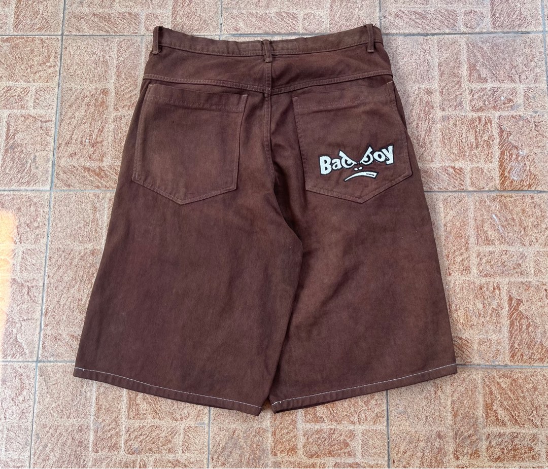 vintage y2k super baggy loose bad boy jeans jorts not jnco southpole ...