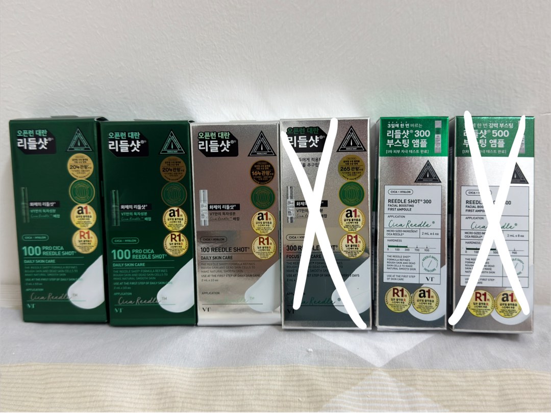 [VT / VT Daiso] VT Reedle Shot 100-500 in Sachets, Beauty & Personal ...