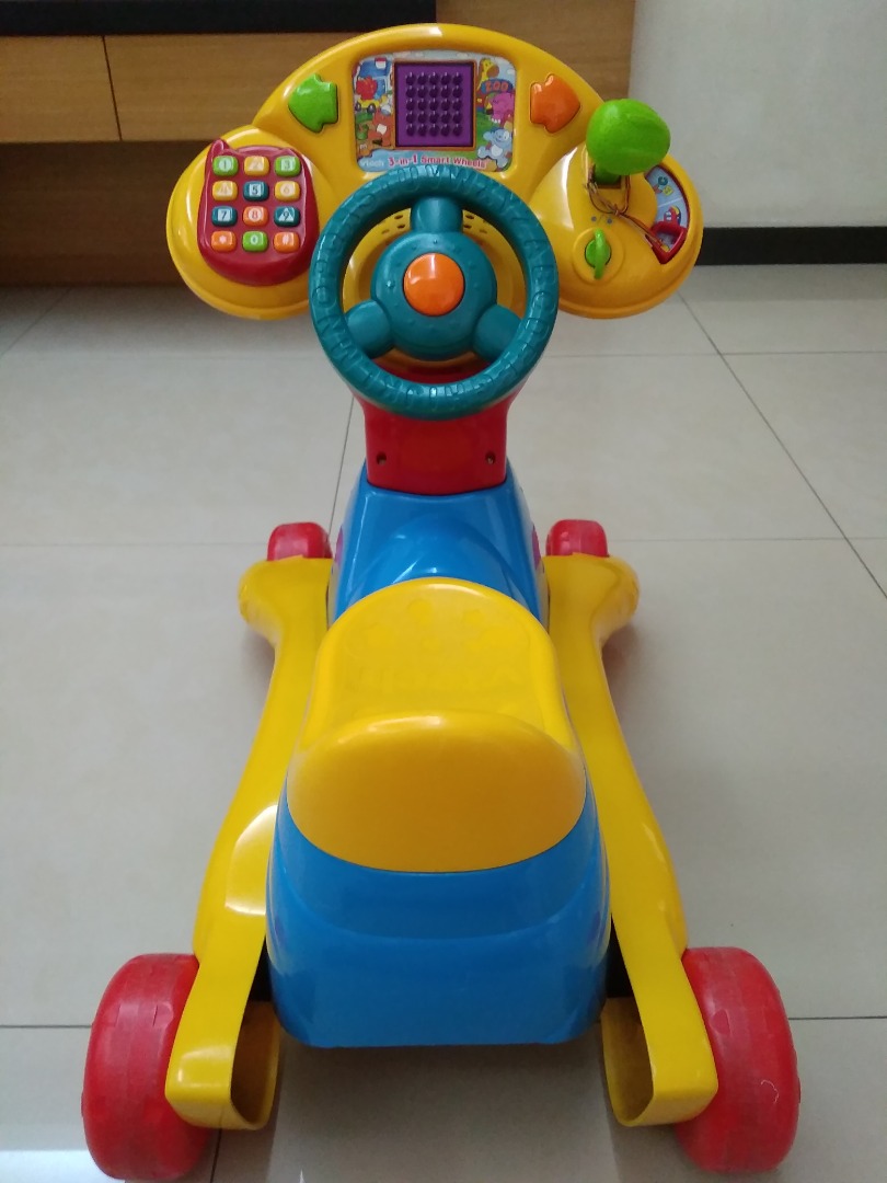 VTech Sit-to-Stand Ride-on Car, Babies & Kids, Infant Playtime on Carousell
