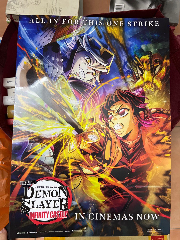 WTS/WTT (Read description) Demon Slayer A3 Poster (Shinobu vs Doma ...