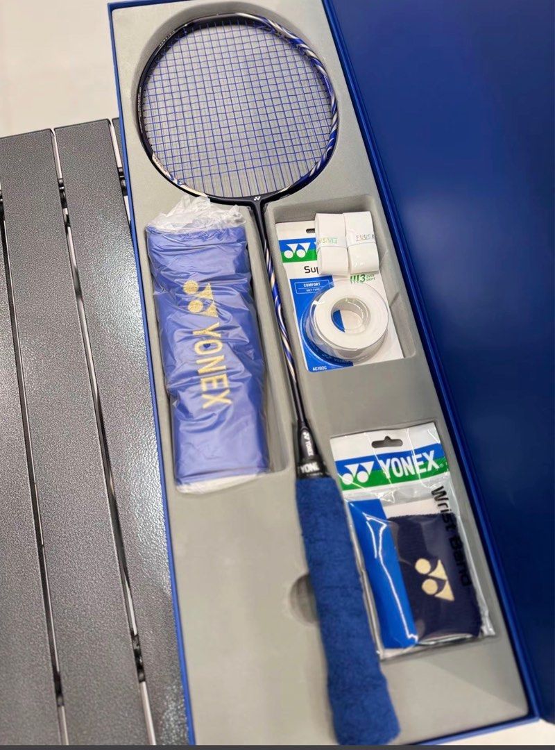 Yonex astrox SV —gift box, Sports Equipment, Sports & Games, Racket ...