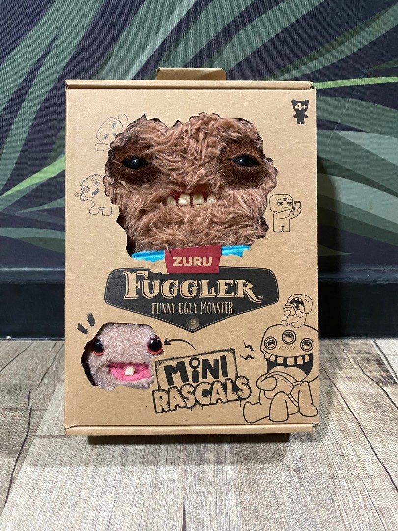 ZURU Fuggler Mini Rascals Funny Ugly Monster Plush, Hobbies & Toys ...