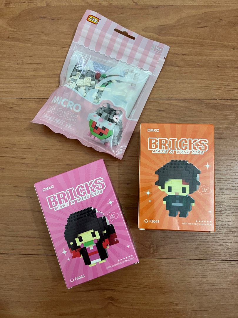 3 IN 1 SET LOZ Micro Block & DMXC Bricks Building Blocks, Hobbies ...