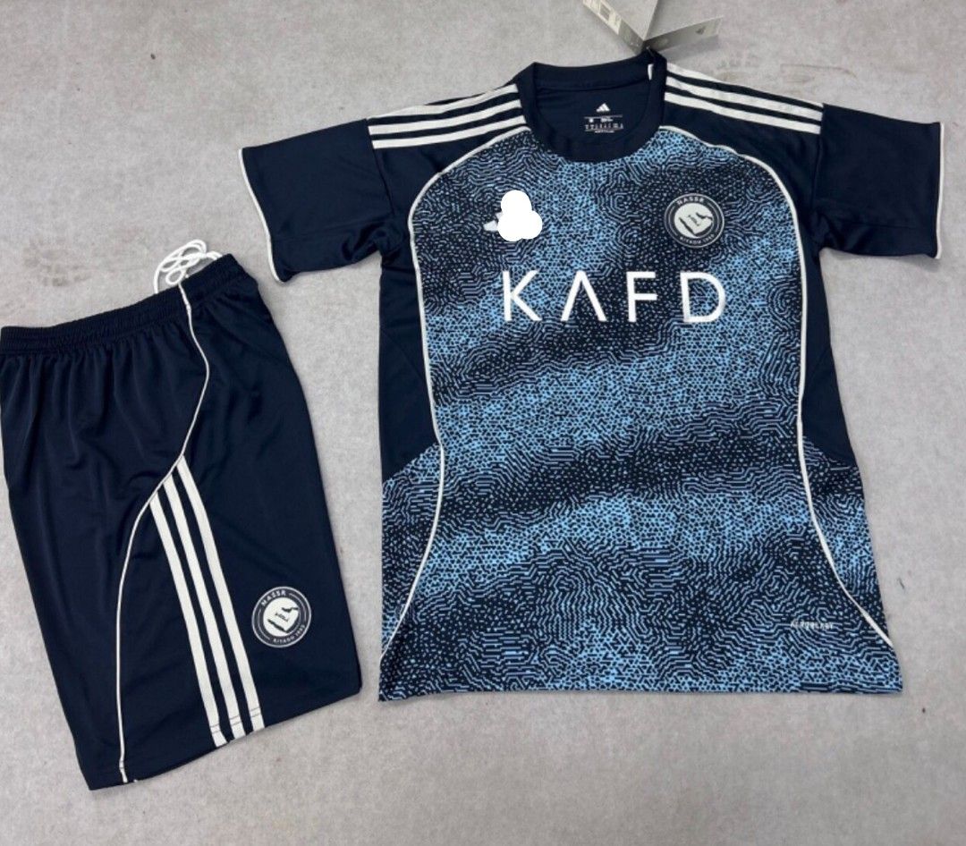 Al nassr away kids jersey set 25/26( Ronaldo ), Babies & Kids, Babies ...