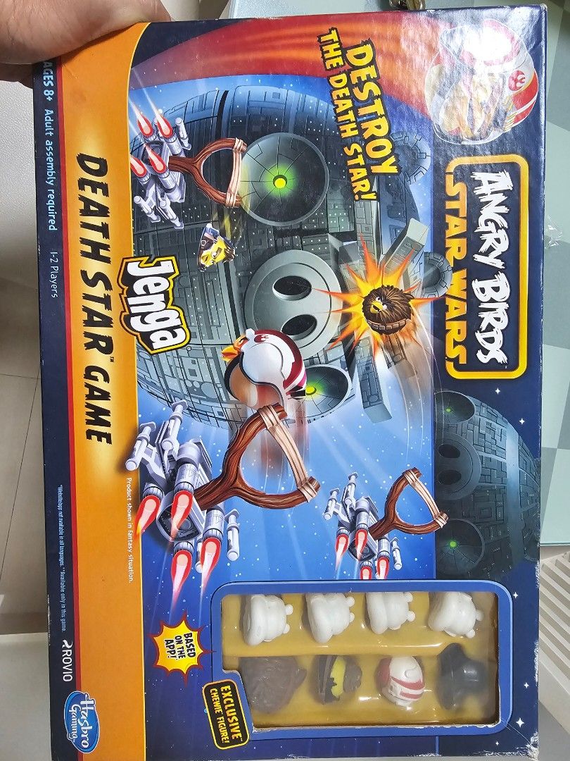 Angry Birds Star Wars Jenga Death Star Game, Hobbies & Toys, Toys ...