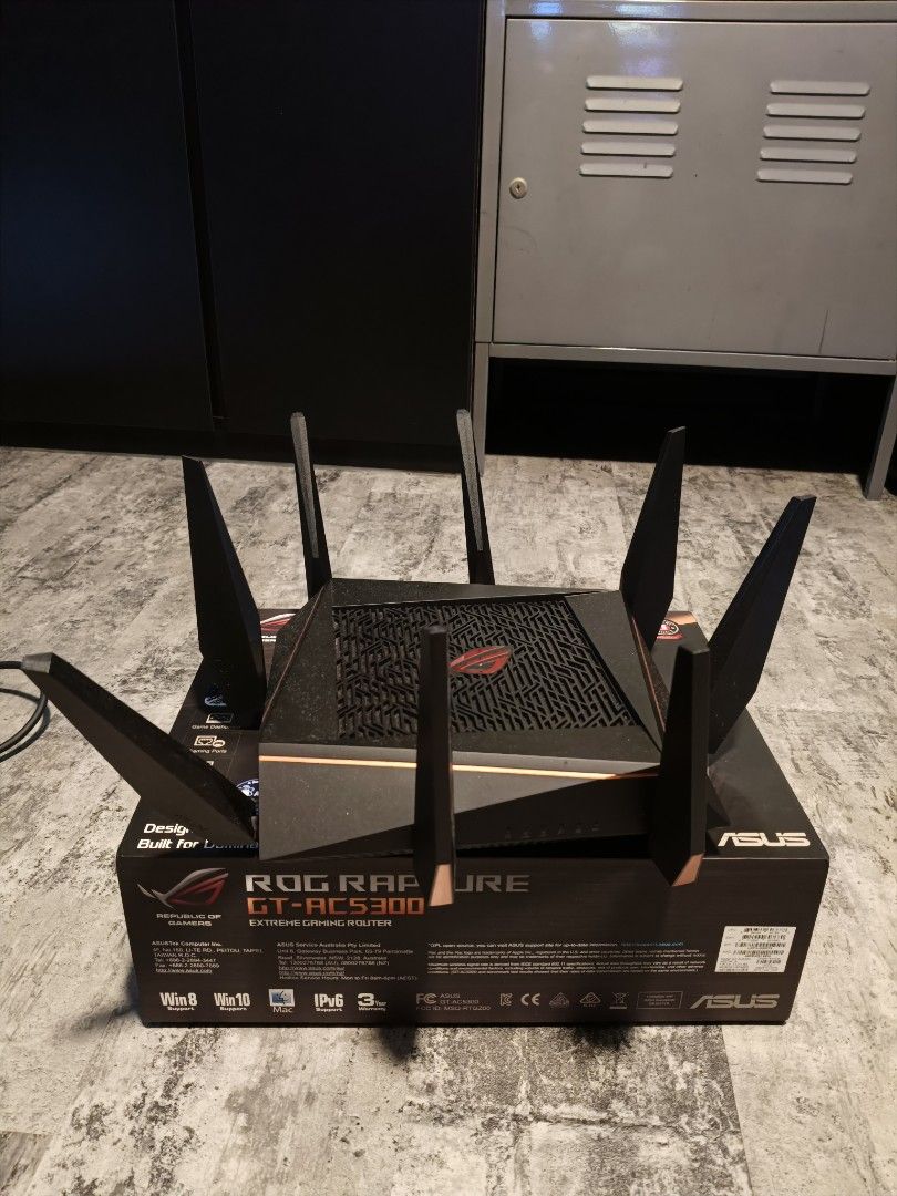 ASUS ROG Rapture GT-AX5300 Gaming Router, Computers & Tech, Parts ...