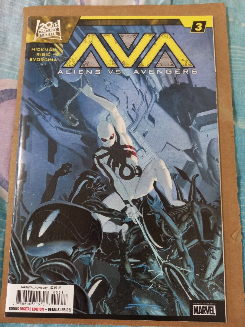 Avengers vs. Aliens #3 VFNM SGD 8, Hobbies & Toys, Books & Magazines ...