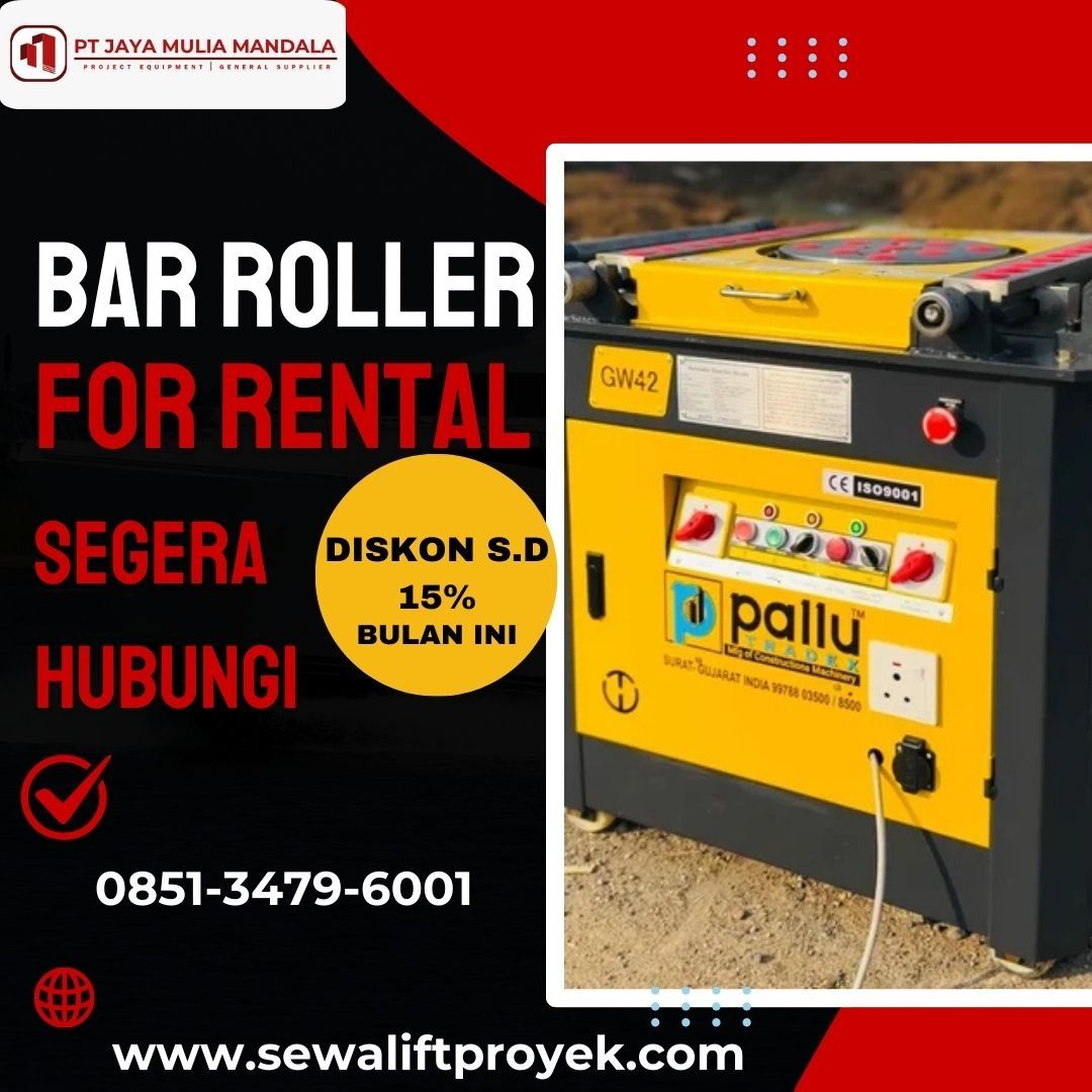 Bar Roller Besi Beton – Cocok untuk Proyek Konstruksi 📞 0851-3479-6001 ...