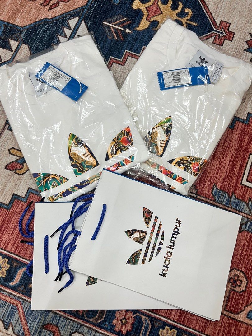 BNWT Adidas City Series Batik KL Kuala Lumpur White (XL) Extra Large ...