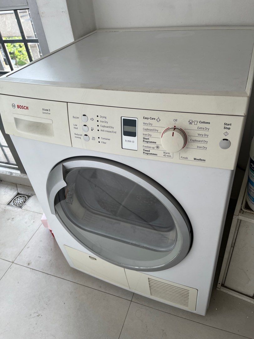 BOSCH Maxx 8 Sensitive WTB86300GB Condenser Tumble Heat-pump Dryer ...