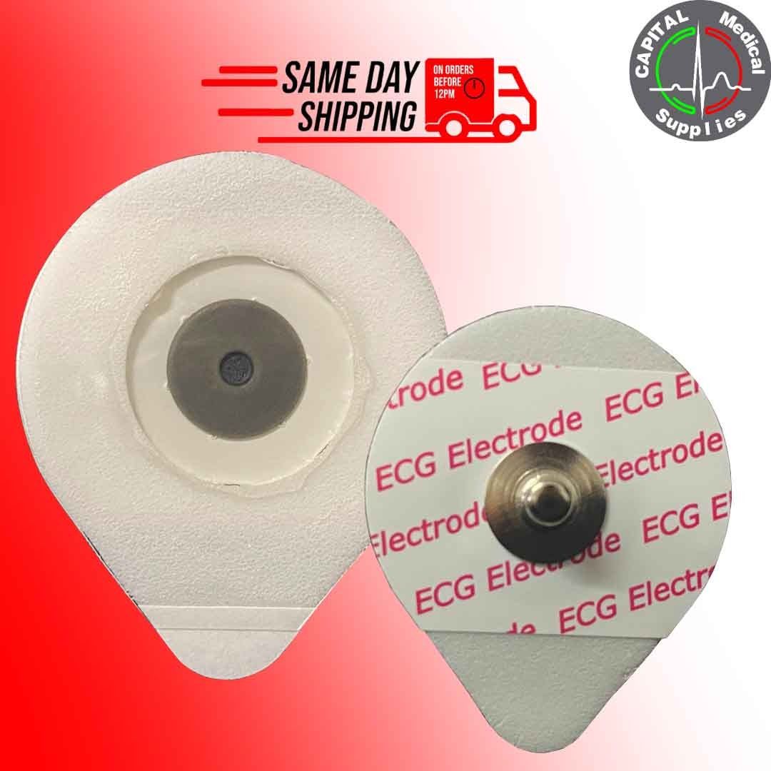 ECG Electrodes Disposable, Ag/AgCI, Adult 50 pcs/pack and Infant 100 ...