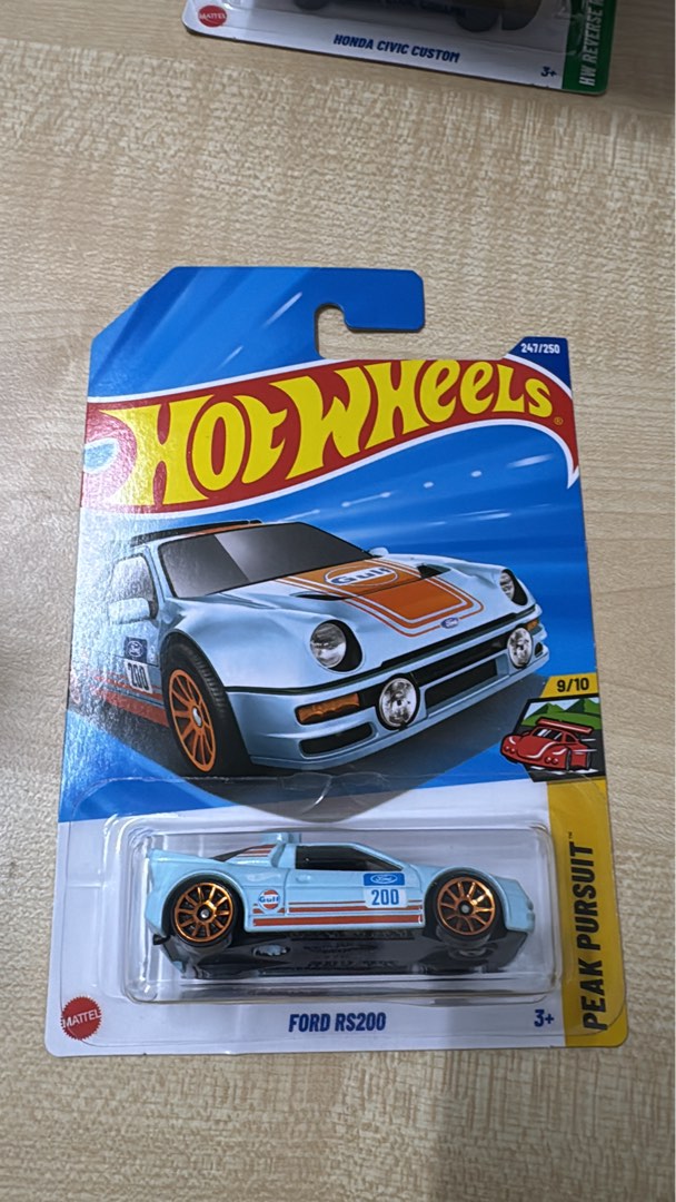 Hot Wheels Ford RS200 Peak Pursuit, Hobbies & Toys, Toys & Games on Carousell
