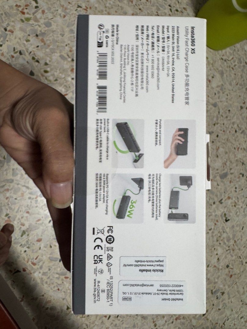 Insta360 X5 Utility Fast Charge Case, Photography, Photography ...